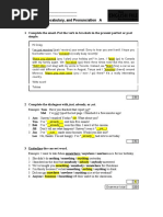 English File 4e Pre-Int WB Answer Key L3 | PDF | Waiting Staff