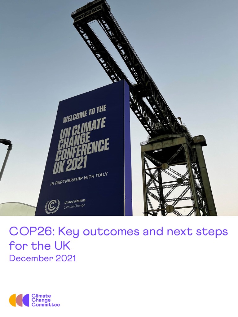 COP26: Key Outcomes and Next Steps For The UK: December 2021 | PDF | Climate Change | Climate ...