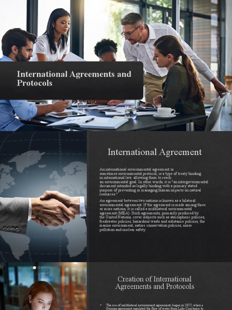 International Agreements and Protocols | PDF | Natural Environment ...