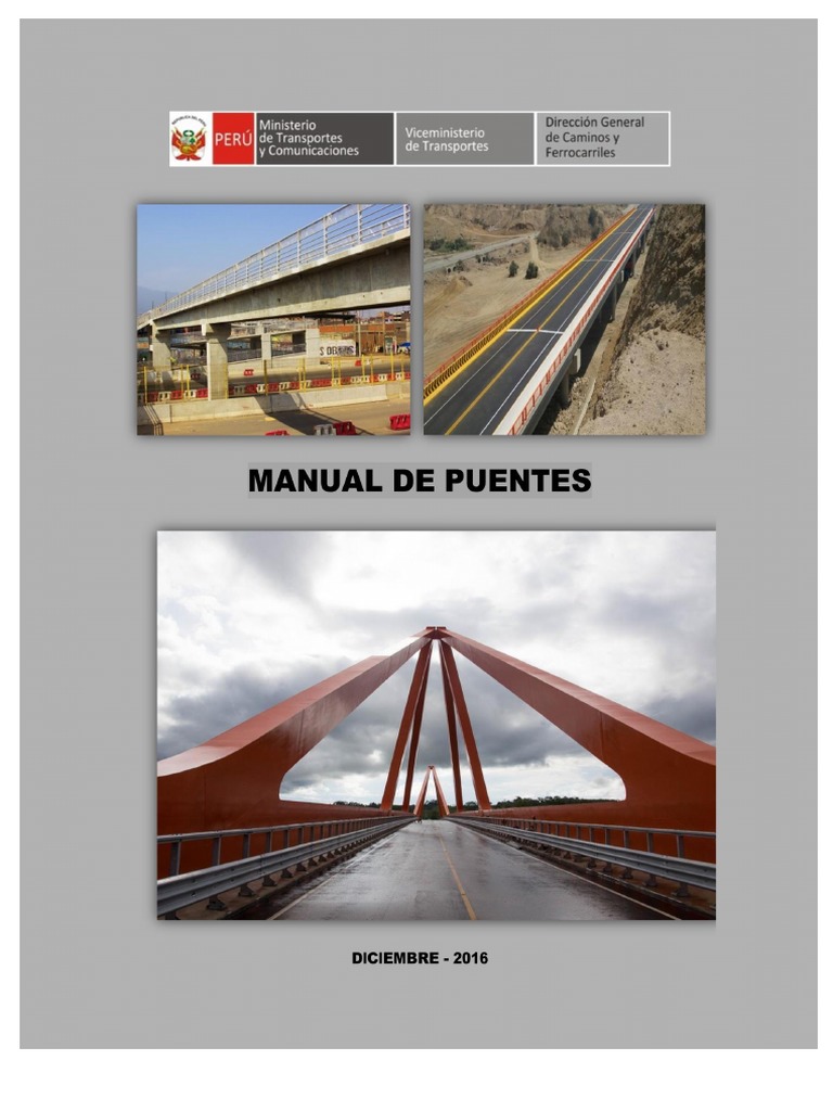 Manual De Puentes Pdf 2018 Pdf