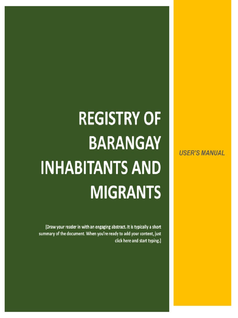 RBIM Manual Admin | PDF | Computer File | Databases