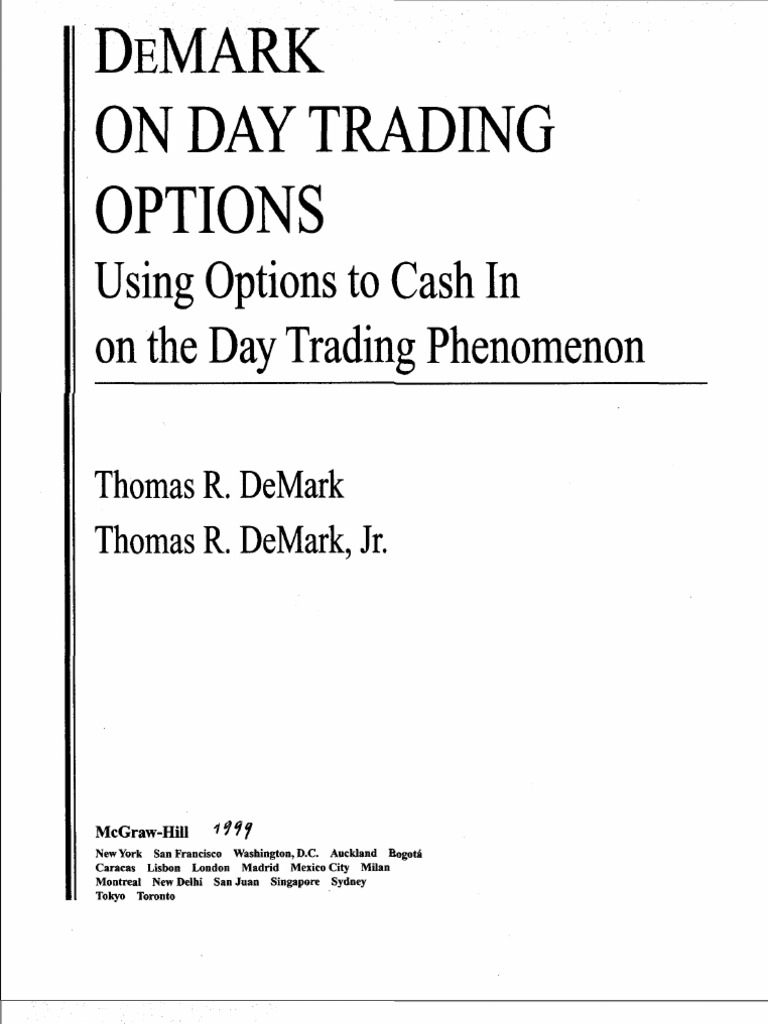 DeMark Tom - DeMark on Day-trading Options