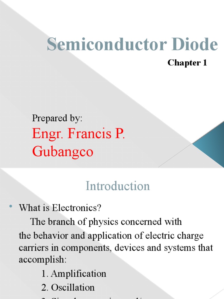 Energy Levels of Semiconductor, Conductors and Insulators | PDF ...