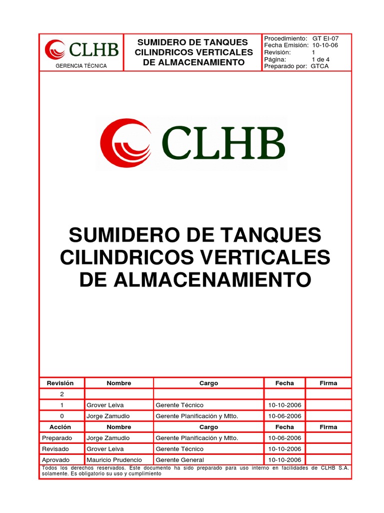 GT EI-07 Rev.1 SUMIDERO DE TANQUES CILINDRICOS VERTICALES DE ...