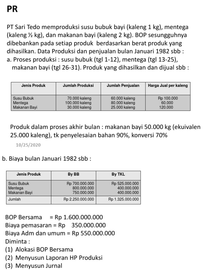 PR PT Sari Tedo | PDF