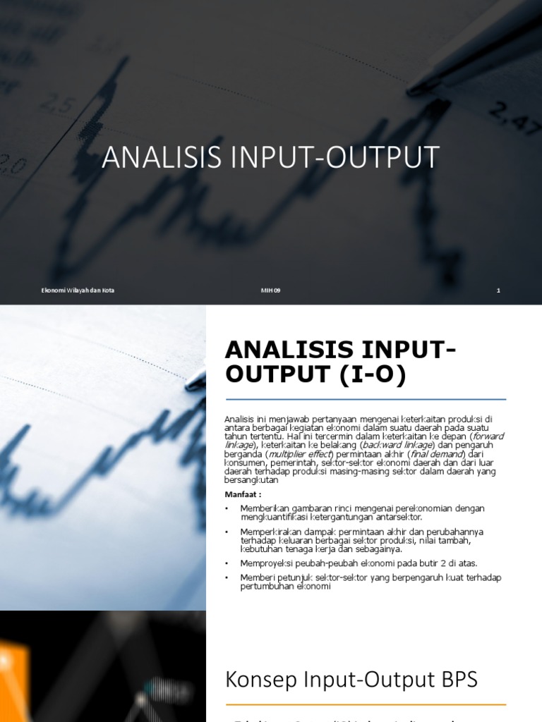 Pertemuan 9 Analisis Input Output | PDF Pertemuan 9 Analisis Input Output | PDF
