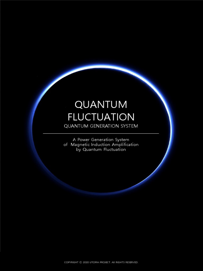 Quantum Fluctuation | PDF | Electric Motor | Electric Generator