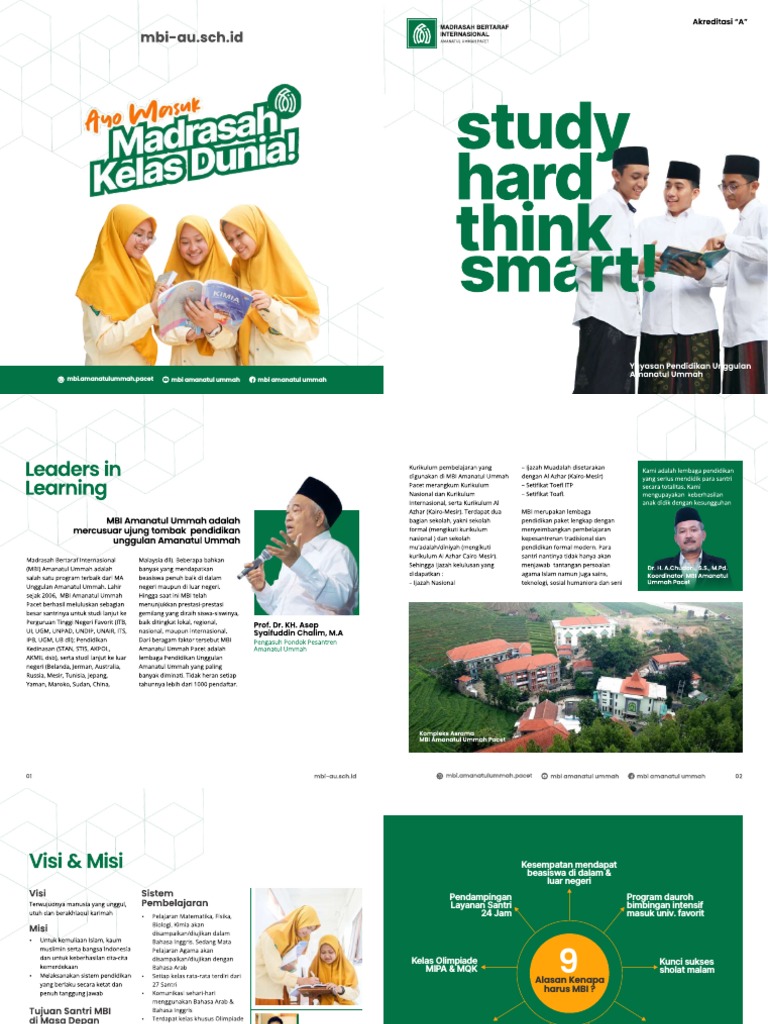 Keunggulan MBI Amanatul Ummah Pacet | PDF
