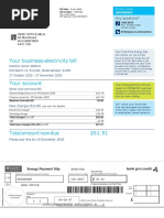 British Gas Example Bill | PDF | Invoice | Cheque