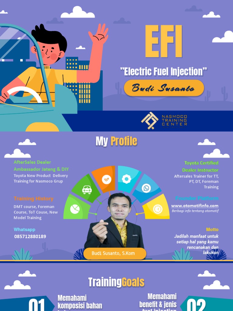 Materi Webinar EFI NTC 2021 | PDF | Fuel Injection | Throttle