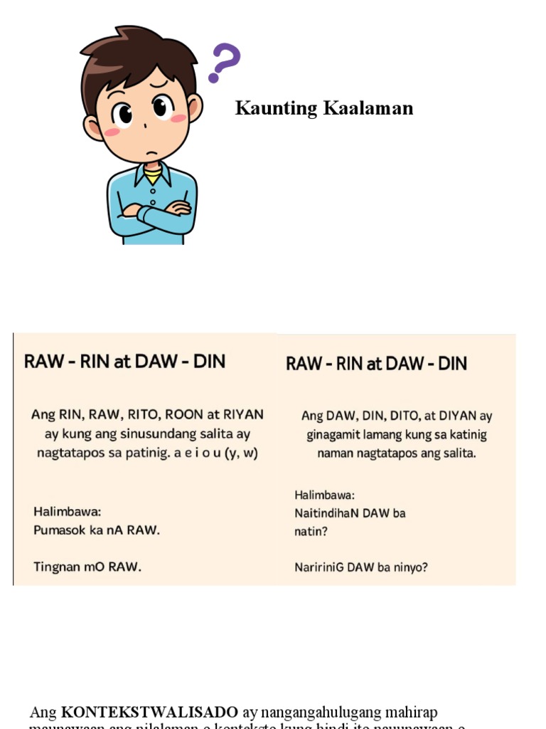 Yunit 1 Yunit 3 | PDF