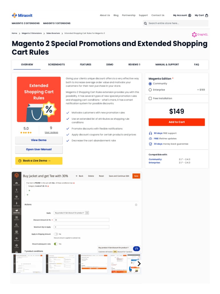 Shopping Cart Rules m2 Extended Shopping Cart Rules | PDF | Magento | Mobile App