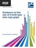 Wire Rope Clip Installation Guide | PDF
