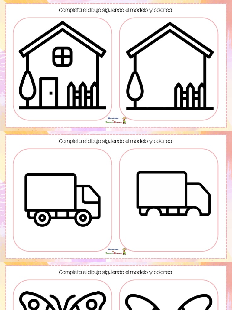 Dibujar Siguiendo Modelo | PDF