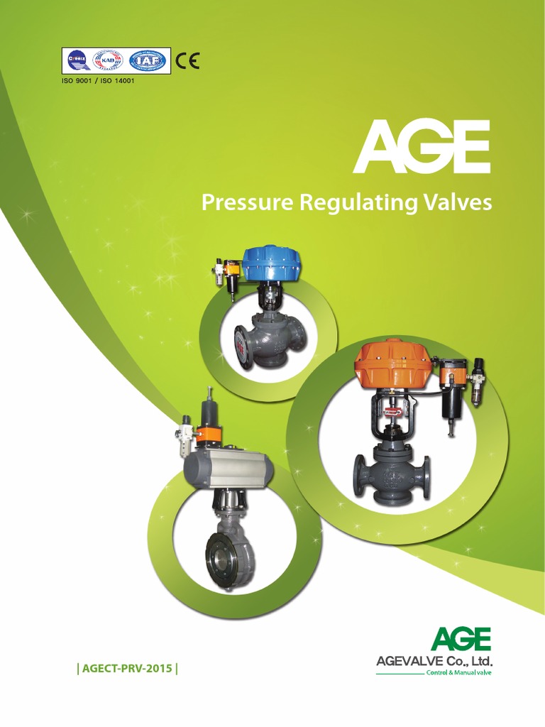 Pressure Regulating Valves Overview | PDF | Valve | Pump