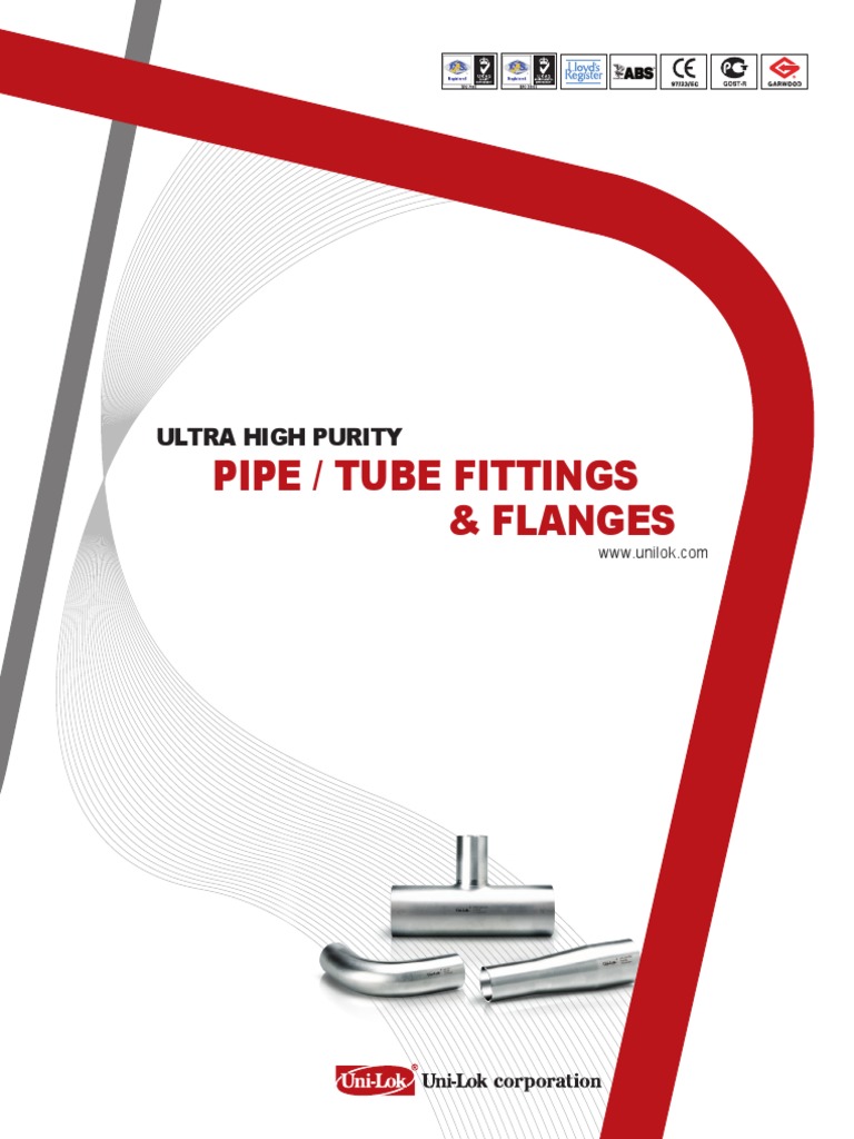 Ultra-High Purity Pipe/Tube Fittings and Flanges: Product ...