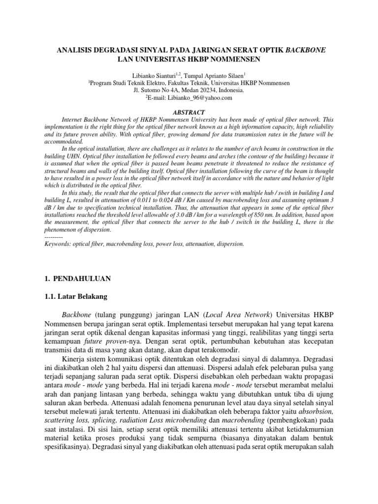 2016 - Jurnal Fakultas Teknik Volume II Nomor 2 - ANALISIS DEGRADASI ...