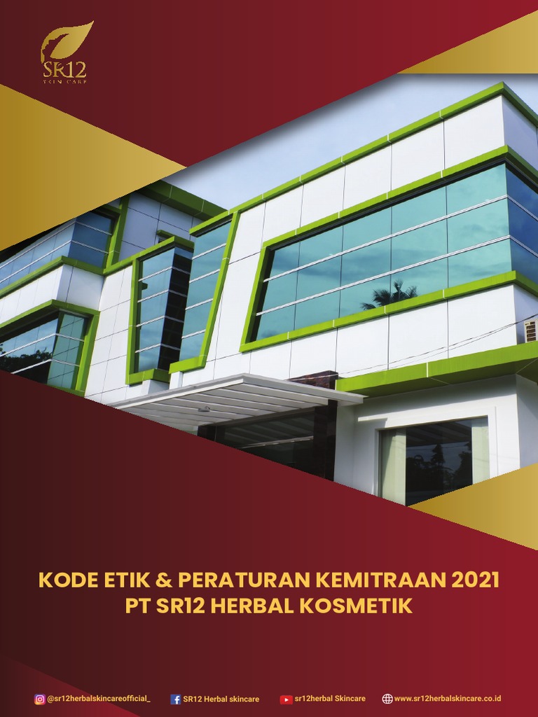 Kode Etik Dan Peraturan Kemitraan 2021 (SR12) (Recovered) | PDF