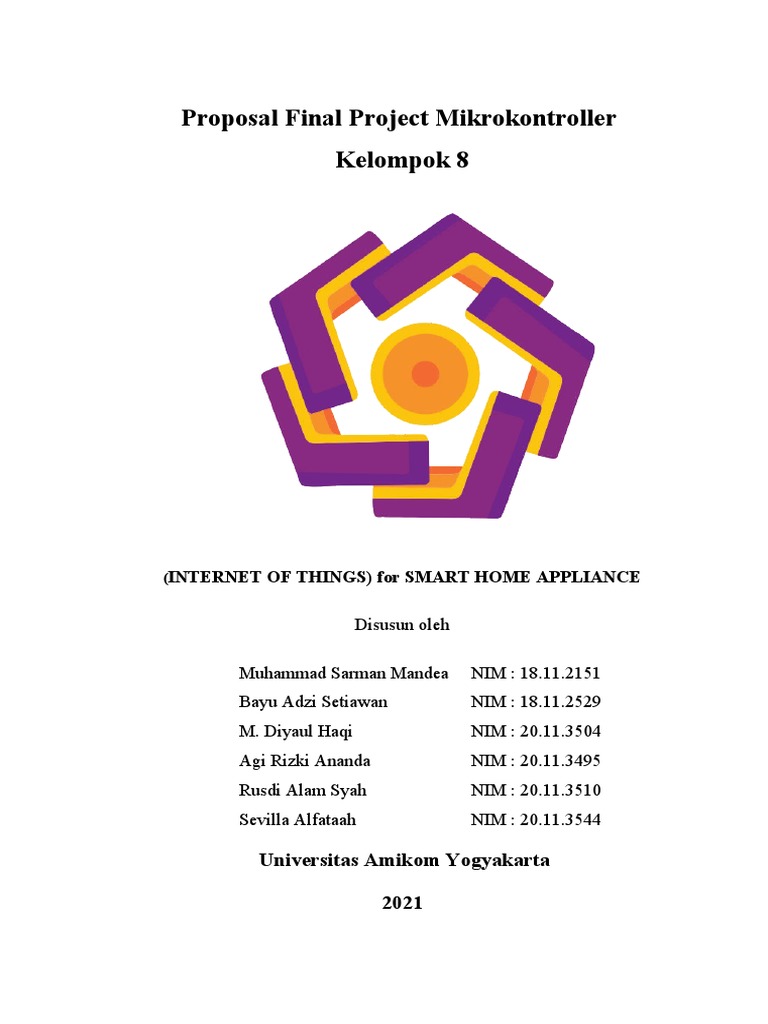 Proposal Final Project Mikrokontroller | PDF