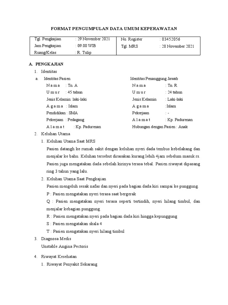 Aufa Hammam Y.S. - P3.73.20.3.21.006 - Askep UAP | PDF | Kesehatan Holistik