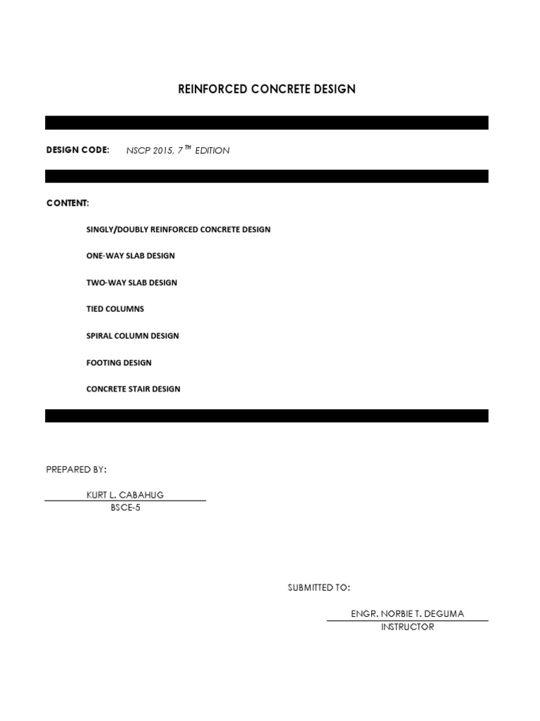 NSCP 2015 Two-Way Slab Design Guide | PDF | Strength Of Materials ...