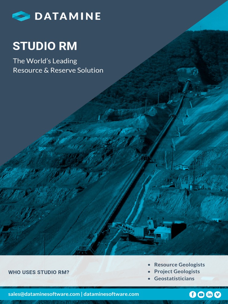 Studio RM: The World's Leading Resource & Reserve Solution | PDF ...