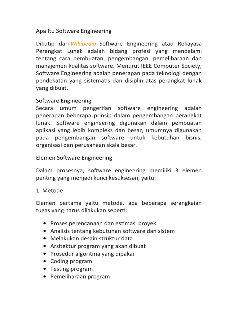 Apa Itu Software Engineering Pdf