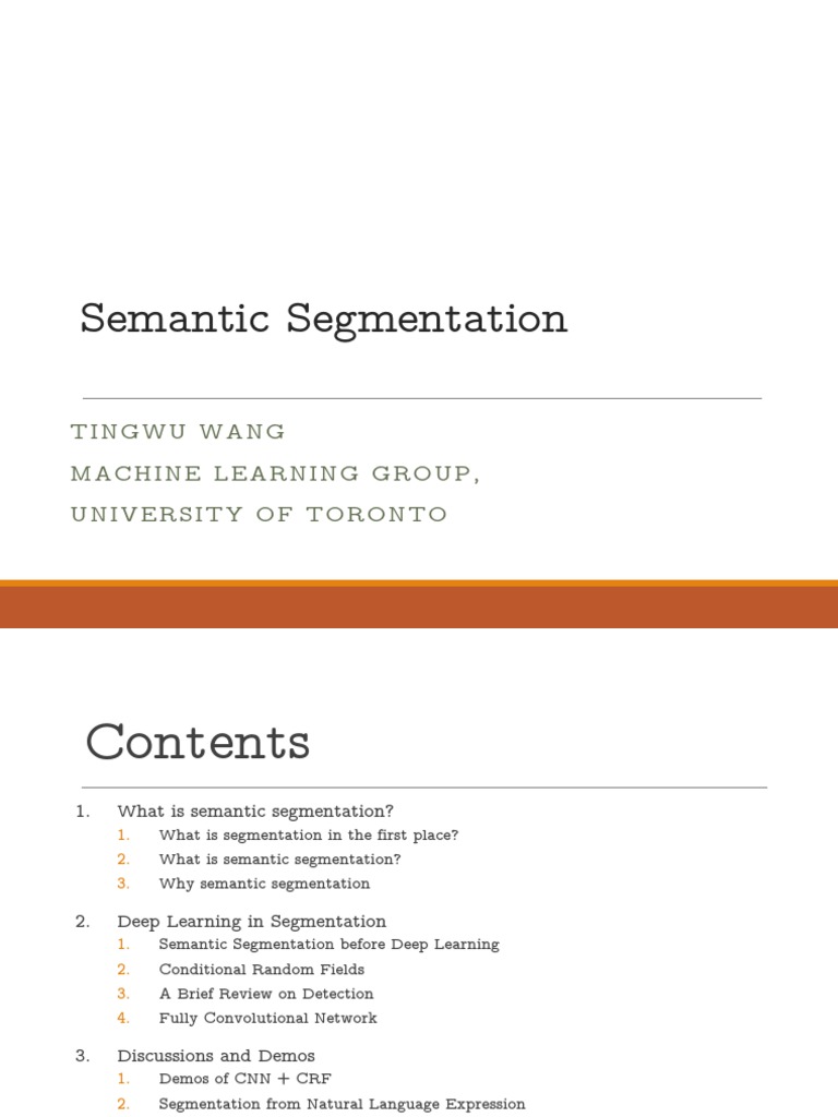 An Overview of Semantic Segmentation Techniques Using Deep Learning ...