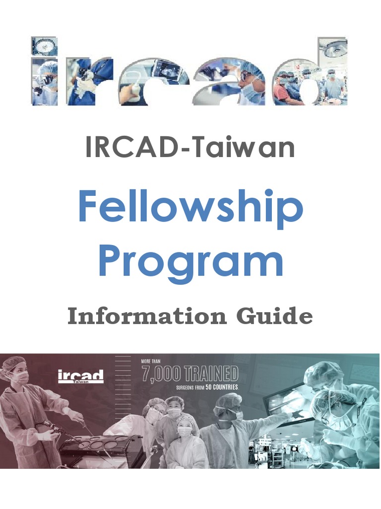 IRCAD-Taiwan: Fellowship Program | PDF | Travel Visa | Patient