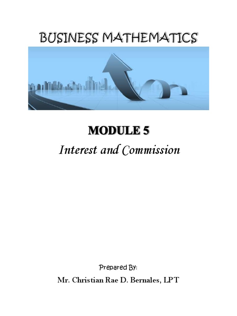 Module 5 | PDF | Interest | Loans
