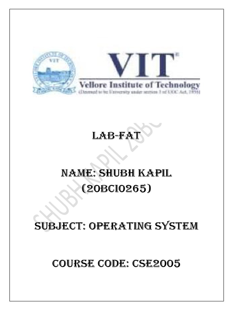 Os Fat | PDF | Subroutine | Array Data Structure