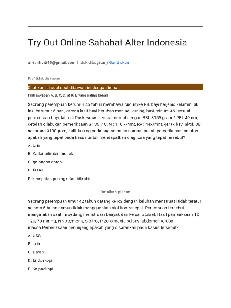 Soal Ukom | PDF