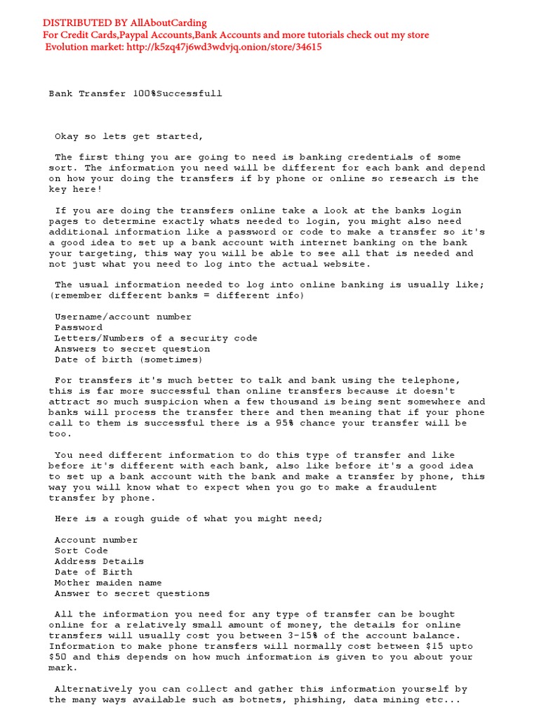 Distributed by Allaboutcarding For Credit Cards, Paypal Accounts, Bank ...