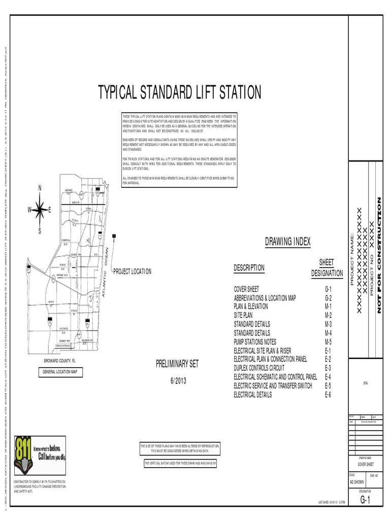 Lift Station Design Guidelines | PDF