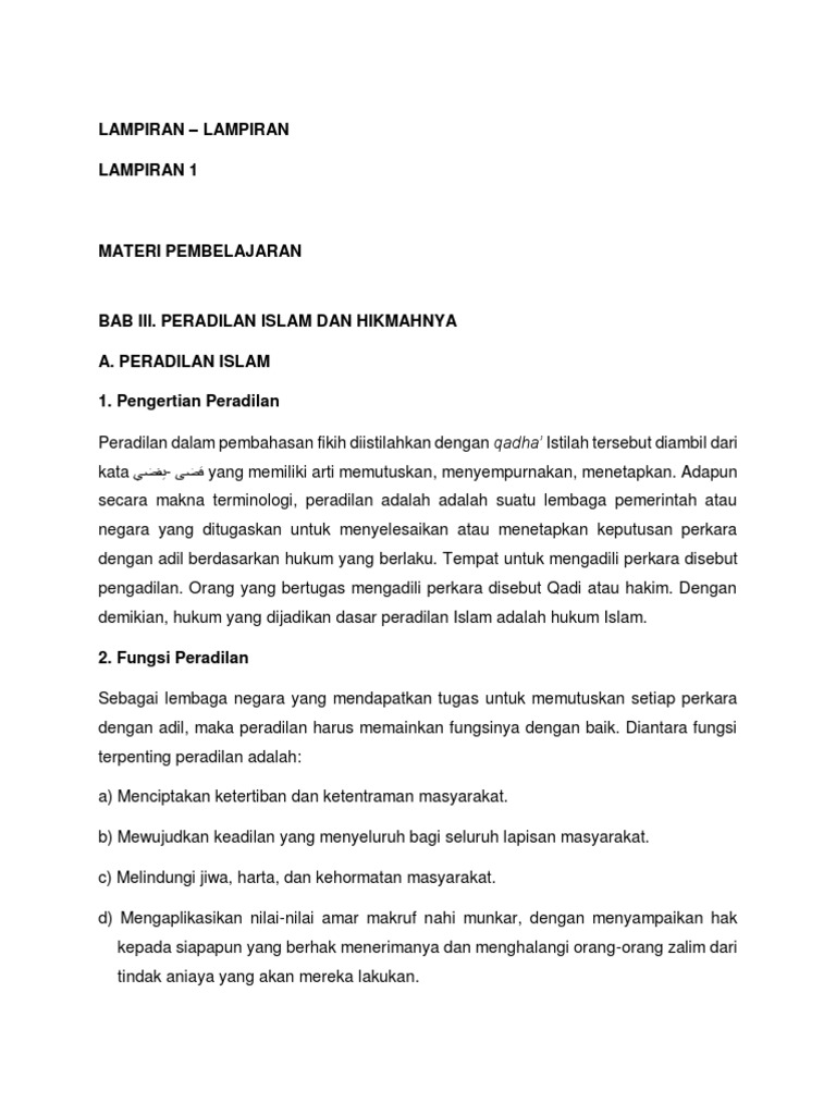 LKPD Fiqih | PDF