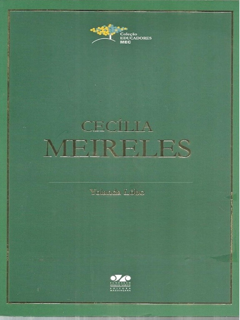 Cecília Meireles - Por Yolanda Lobo | PDF | Rio de Janeiro | Brasil
