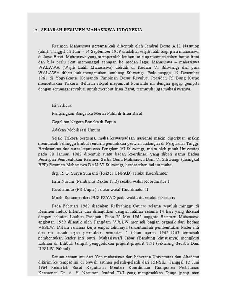 Profil UKM MENWA | PDF | Perjalanan