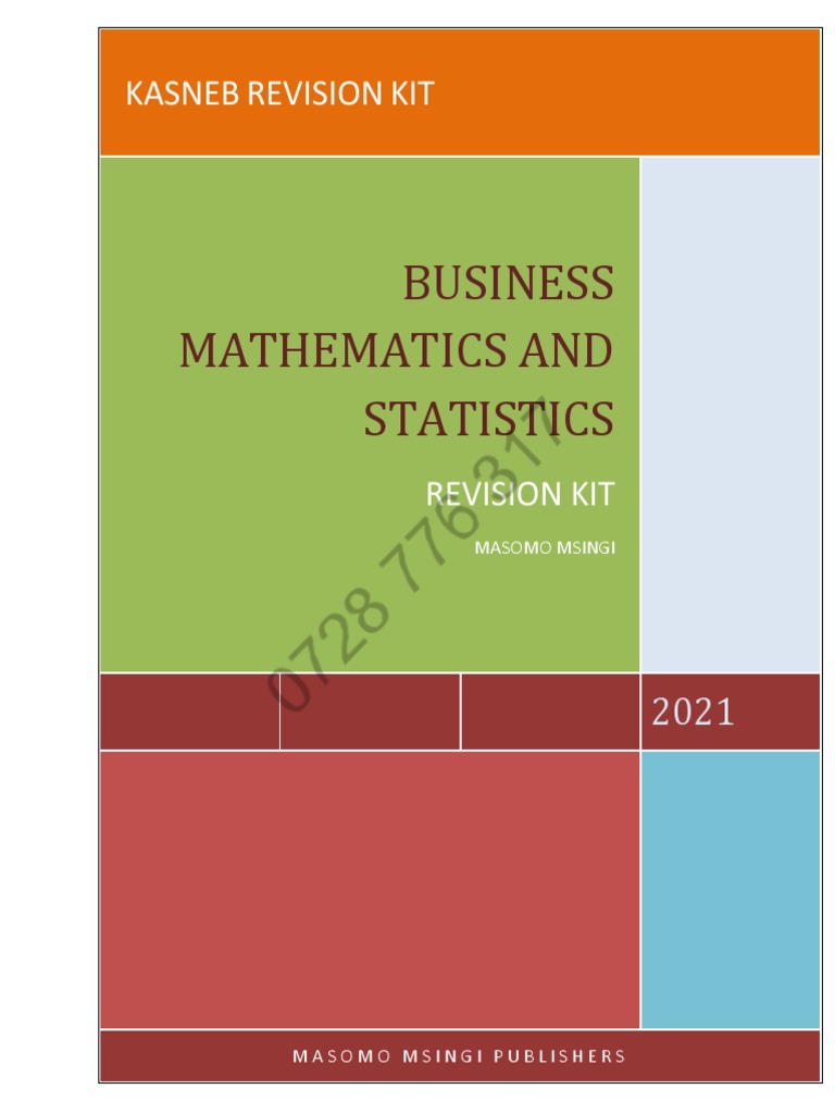 BMS Sample | PDF | Matrix (Mathematics) | Mean