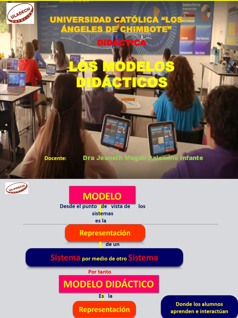 Modelos y La Didáctica-Modelo Didáctico de La Uladech | PDF ...