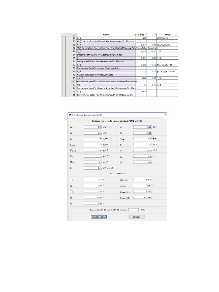 Fraccionamiento Asm1 | PDF | Efluente | Informática