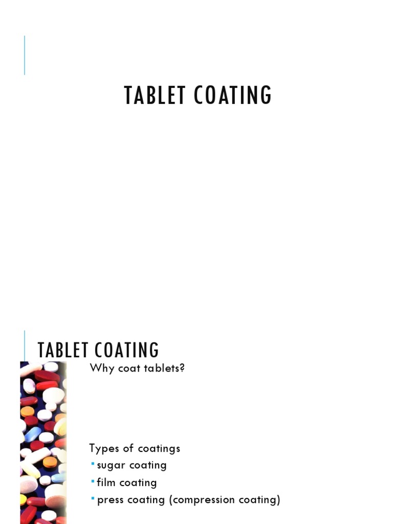 Tablet Coating | PDF