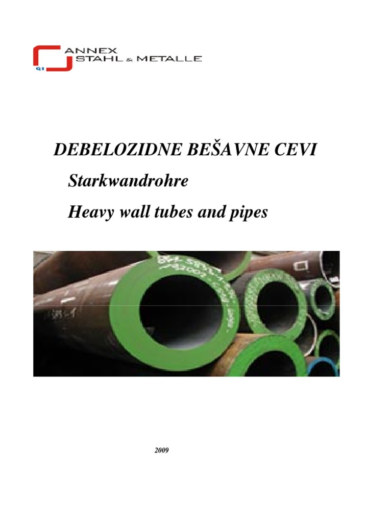 Debelozidne Besavne Cevi | PDF
