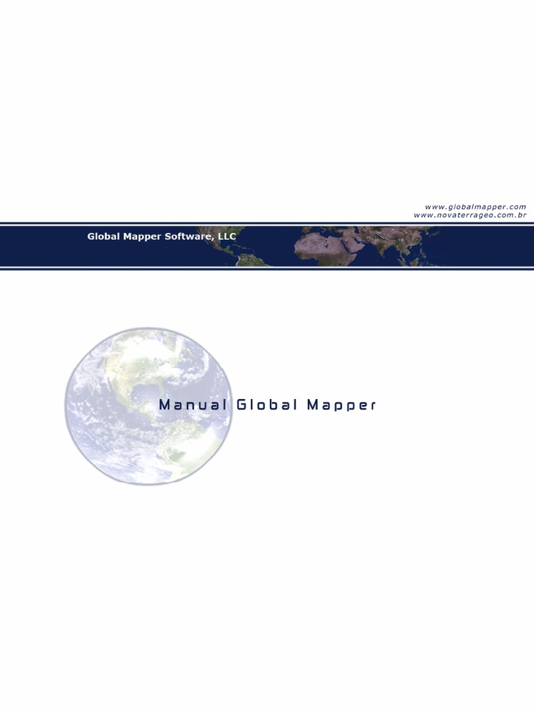MANUAL Global Mapper | PDF