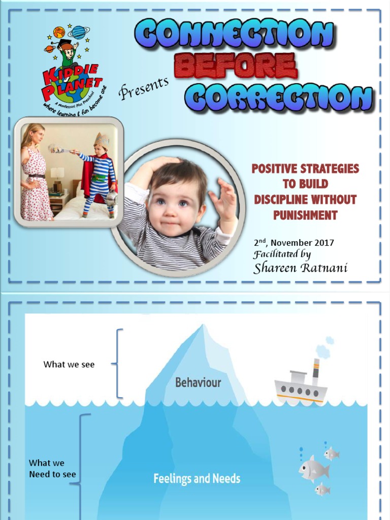 Connection Before Correction | PDF | Motivational | Motivation