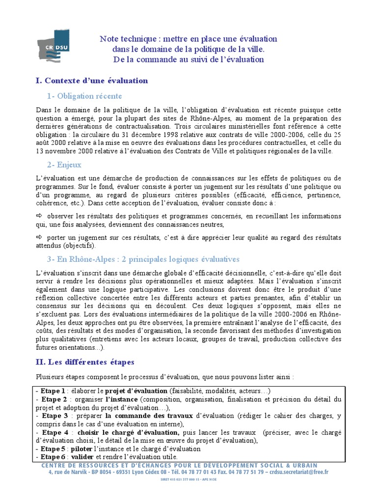 Note Technique | PDF | Budget | Partie prenante