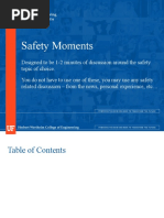 Essential Safety Moments Training Guide | PDF | Safety | Personal ...
