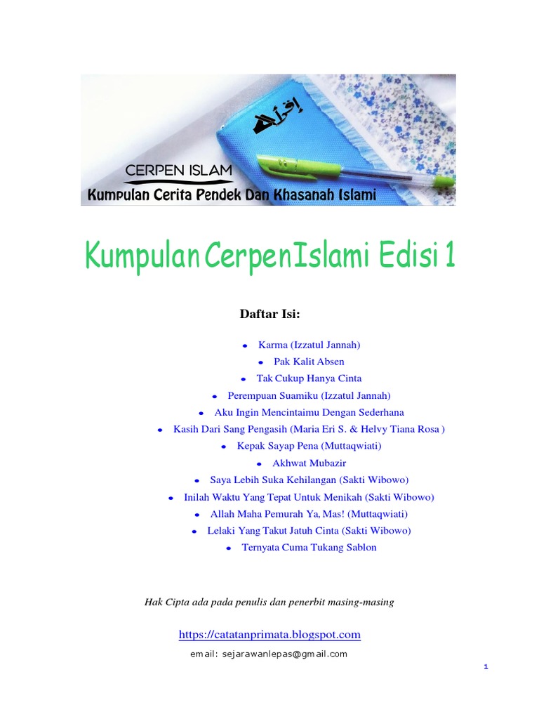 Kumpulan Cerpen Islam | PDF