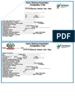 Panduan Penggunaan Aplikasi Sehat Indonesiaku ASIK - Deteksi Dini PTM - Kader | PDF