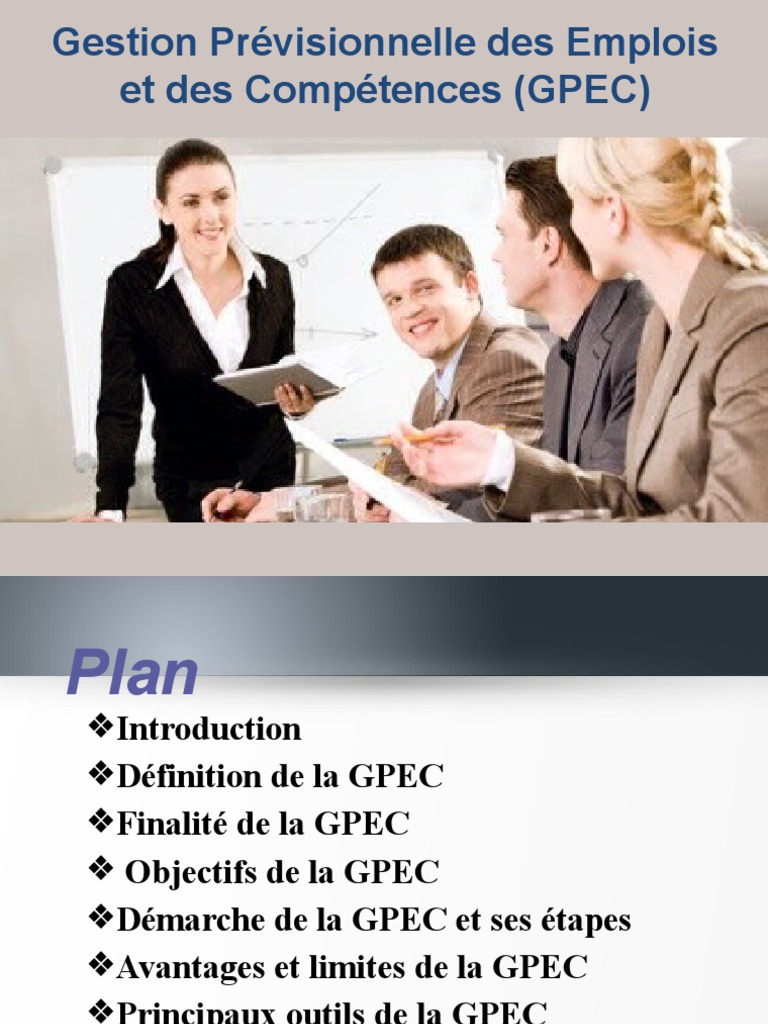 Presentation - GPEC | PDF | Gestion des ressources humaines | Recrutement