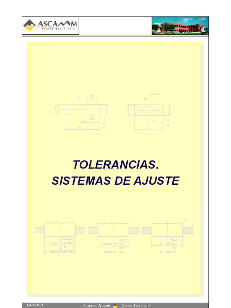Tolerancias y Ajustes H7 y H8 | PDF | Tolerancia de ingeniería | Engranaje
